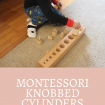 Montessori Knobbed Cylinders — The Montessori-Minded Mom
