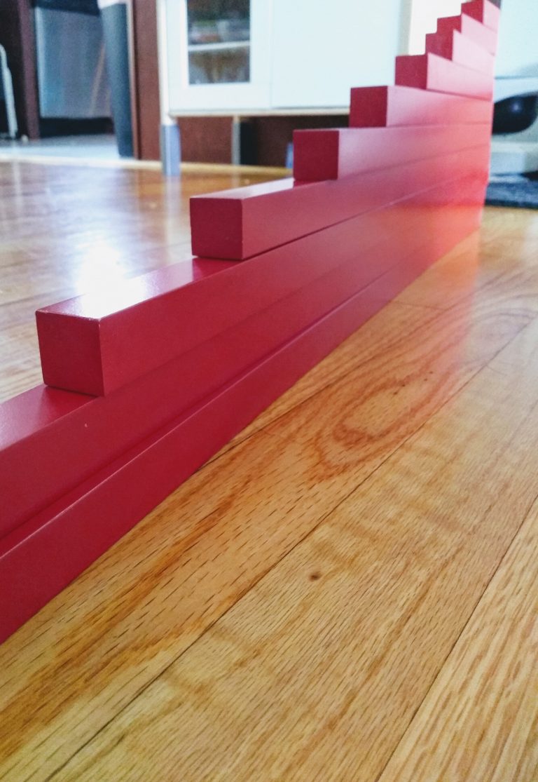 The Montessori Long Red Rods: Explanation & Presentation — The ...