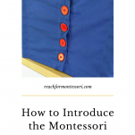 Introducing the Montessori Button Frame — The Montessori-Minded Mom