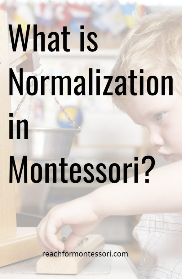 What is Normalization in Montessori? — The Montessori-Minded Mom
