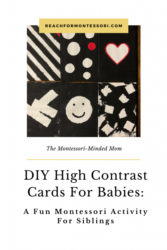 DIY High Contrast Cards For Babies: A Fun Montessori Activity For ...