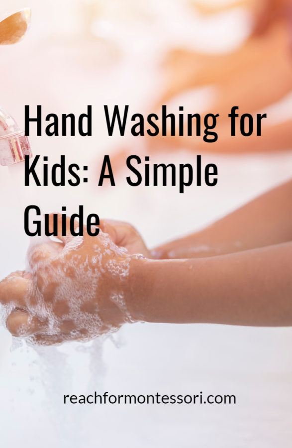 The Montessori Hand Washing Lesson — The Montessori-Minded Mom
