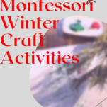 6 Winter Art Activities For Toddlers — The Montessori-Minded Mom