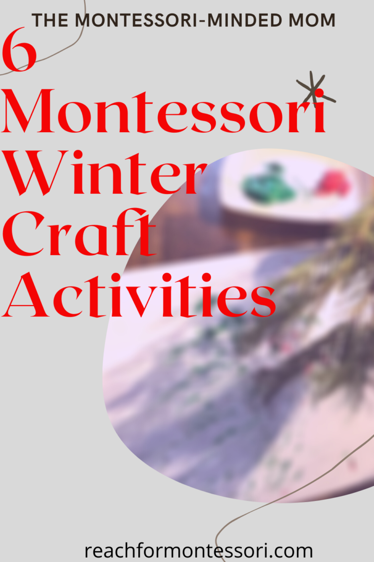 7 Montessori Winter Activities For Toddlers & Preschoolers — The ...