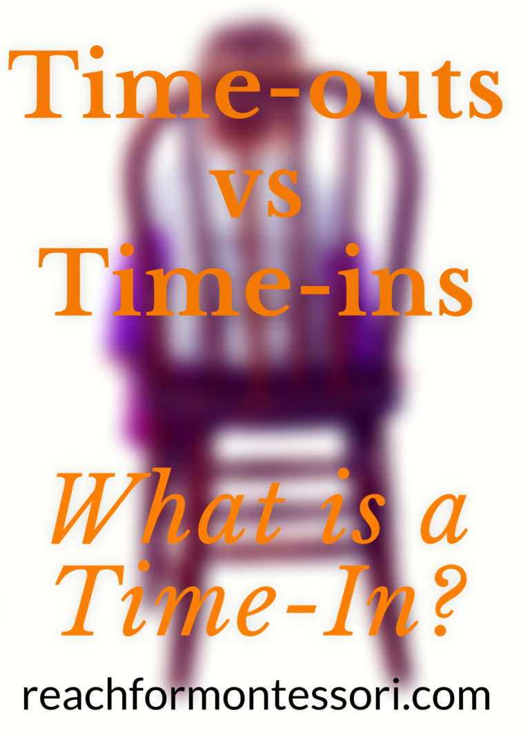 Time-in vs Time-out: What is a Time-in? — The Montessori-Minded Mom