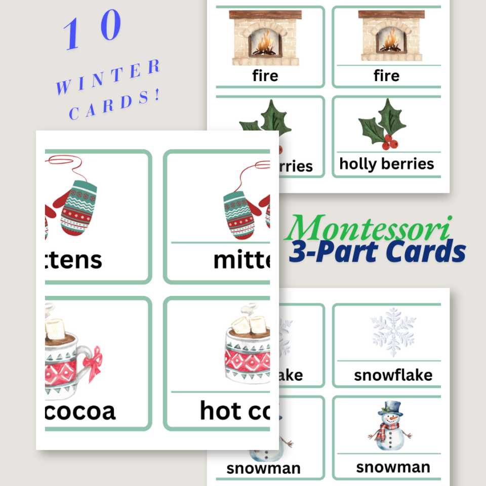 7 Montessori Winter Activities For Toddlers & Preschoolers — The ...