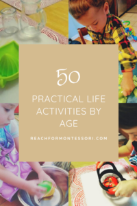 Montessori Practical Life Activities List: 50 Activities — The ...