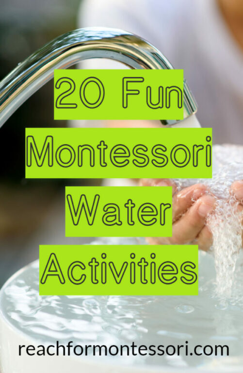 20 Montessori Water Activities for Toddlers and Preschoolers — The ...